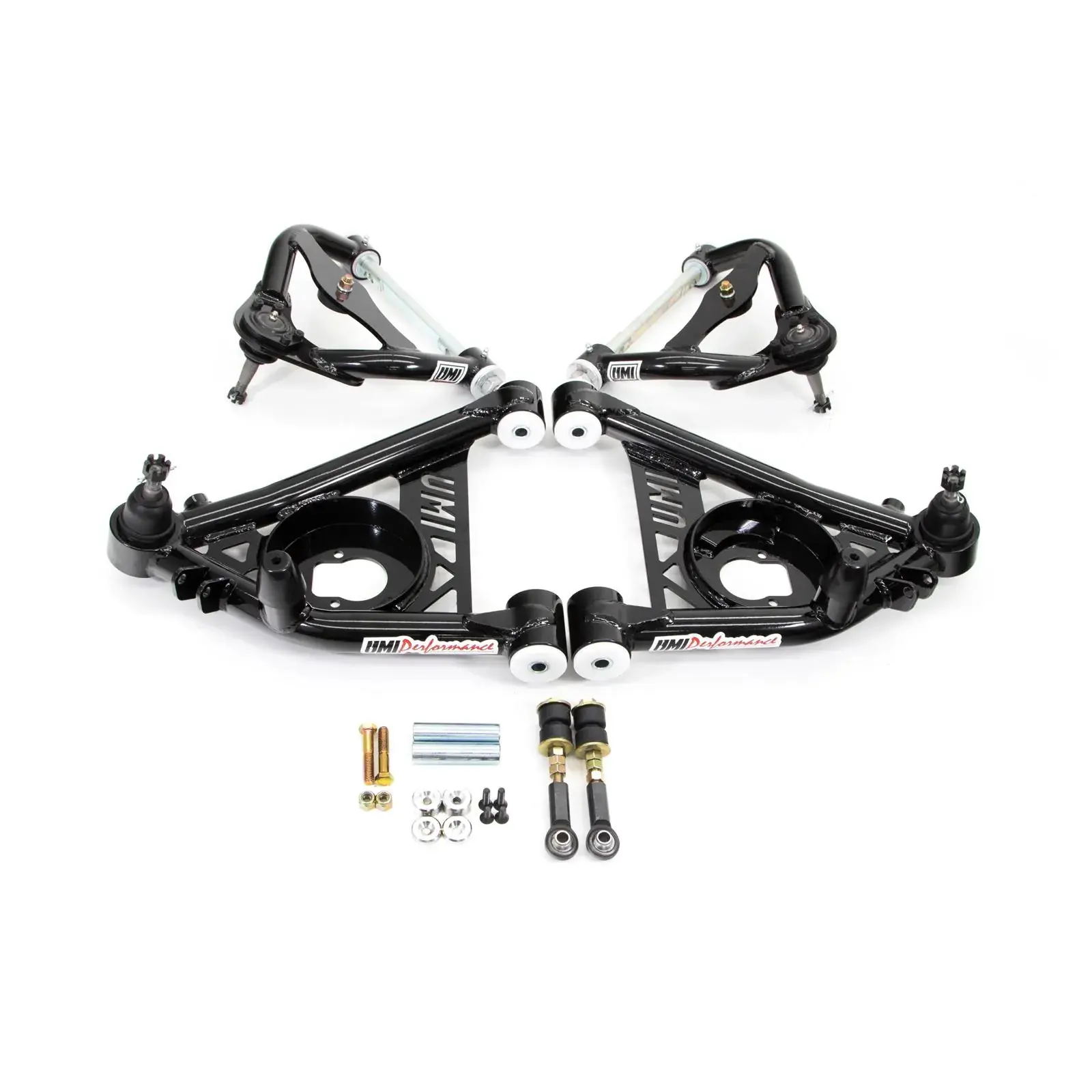 UMI Performance G-Body Front A-Arm Kit, Delrin Bushings, Standard Upper ...