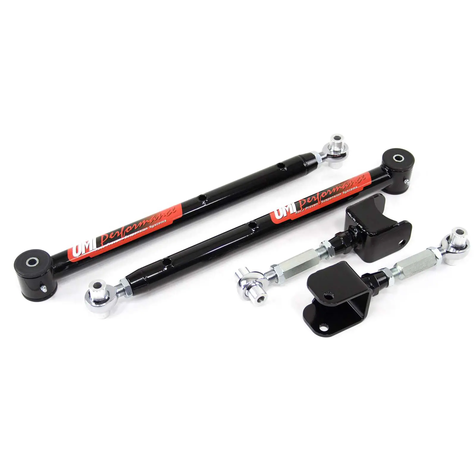UMI Performance G-Body Adjustable Upper & Lower Control Arm Kit – Black ...