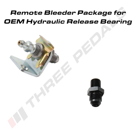 Remote Bleeder Kit for OEM Hydraulic Release Bearing – Three Pedals