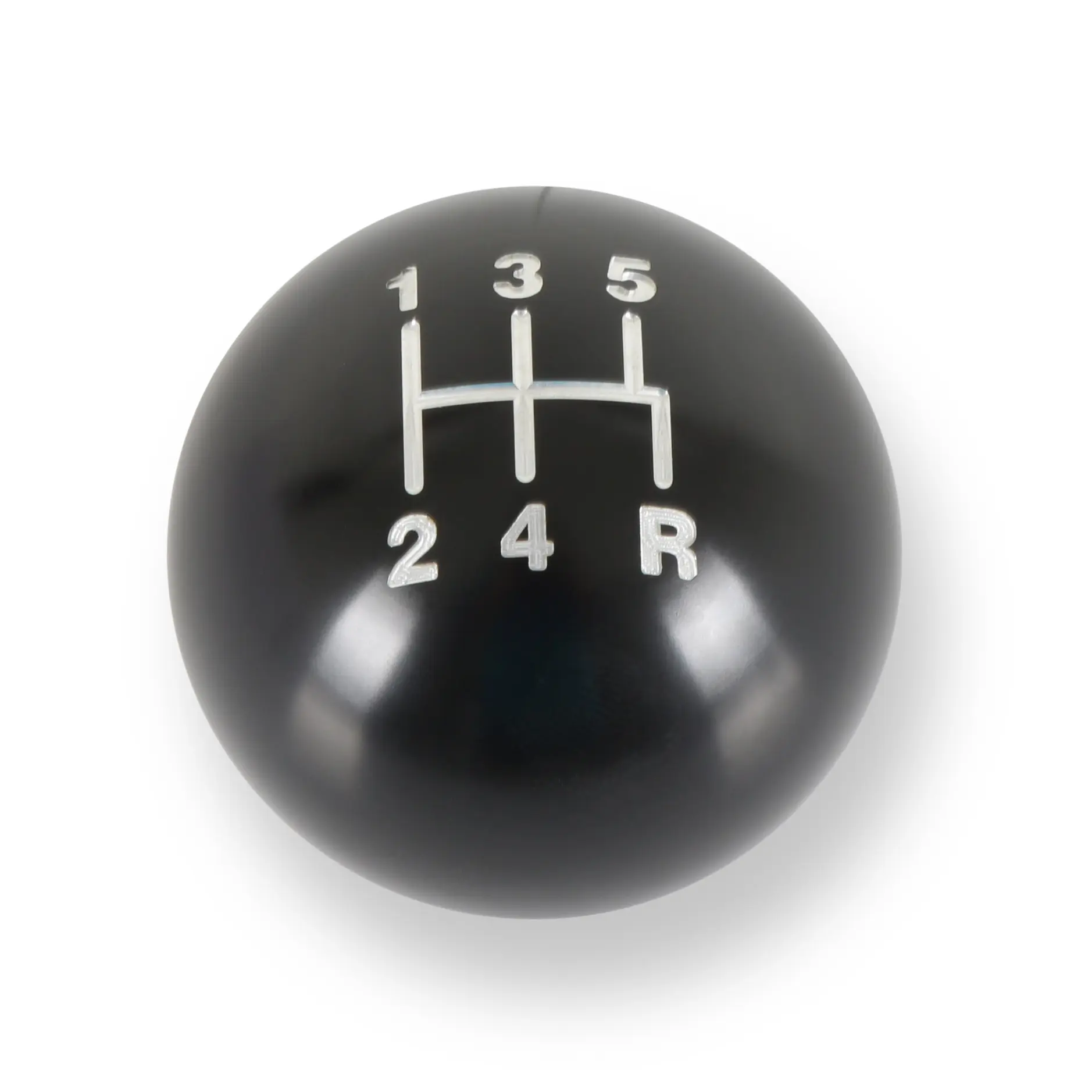 BILLET SHIFTER BALL GLOSS BLK 5SPD – Three Pedals