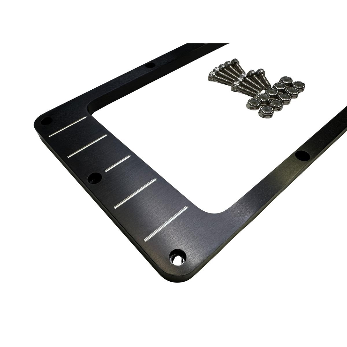 G-Body Billet Aluminum Console Plate for Manual Transmission – Three Pedals